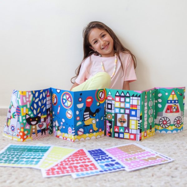 Activité Art Moderne | Loisirs créatifs Enfants 520 stickers | Poppik ...