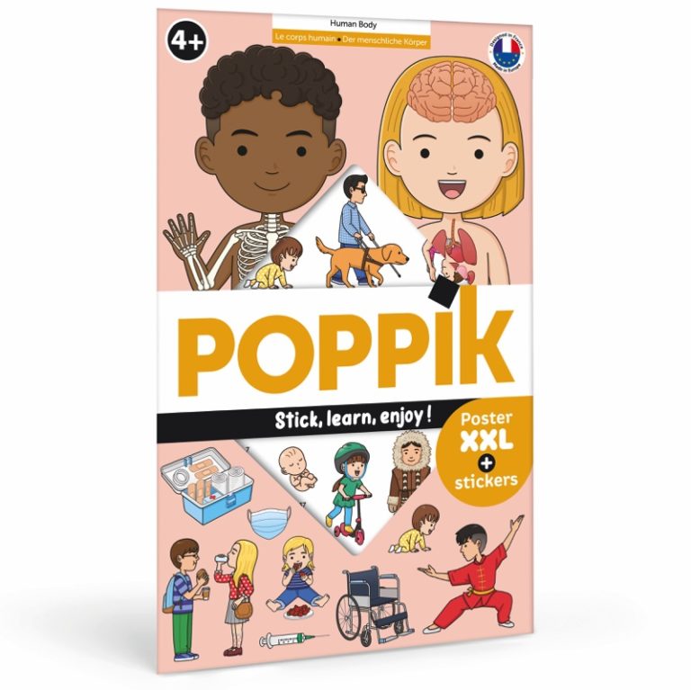 Poppik Stickers - educational games - Children