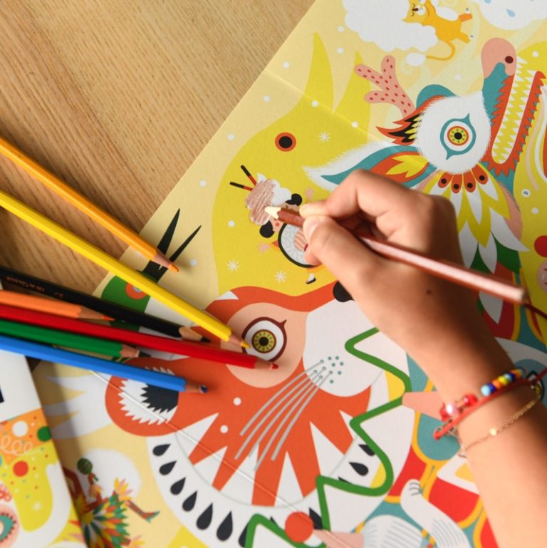 Poster à colorier | Coloriages géants pour enfants | Poppik