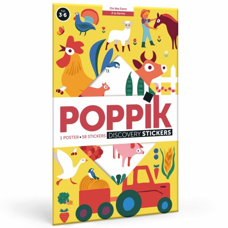 Poppik Stickers - Jeux éducatifs - Enfants